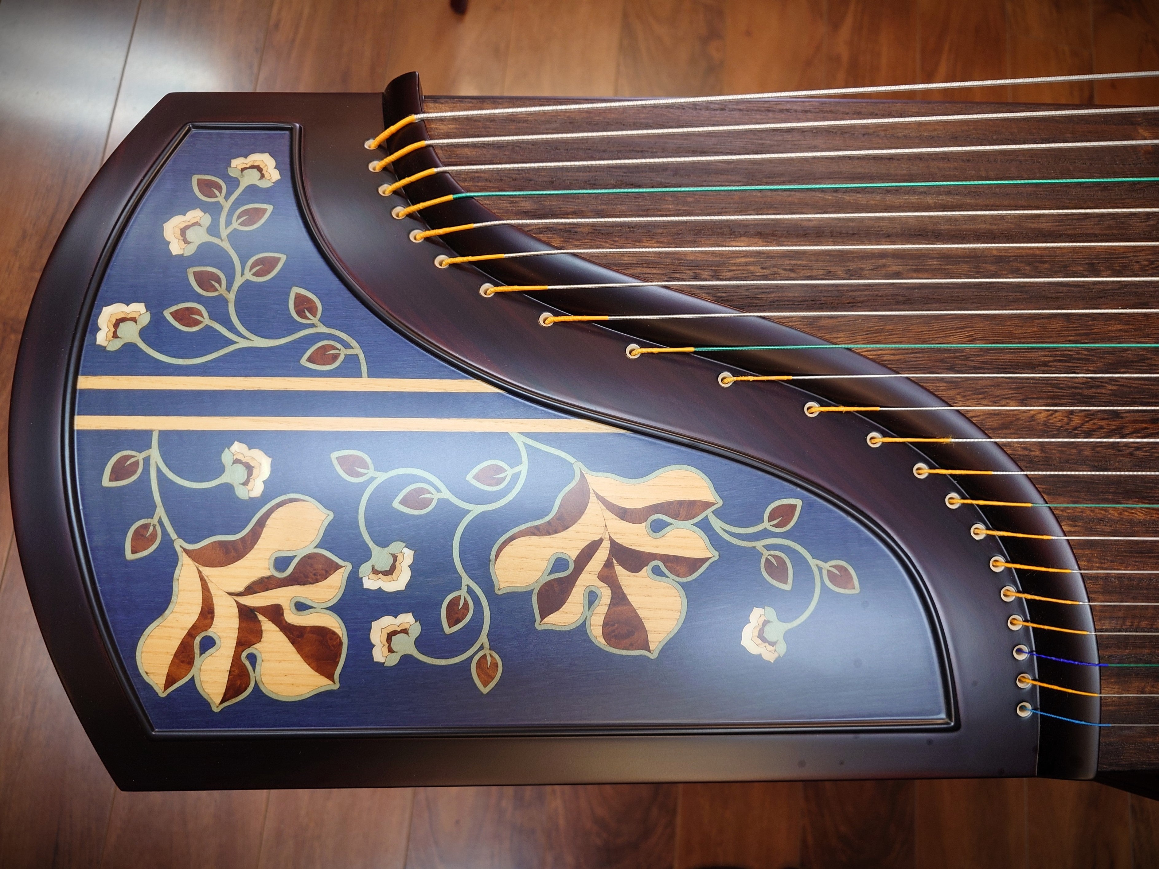 Songbo Blackwood Guzheng “Serene Ripples" 松柏黑檀木演奏筝"幽澜" – Sound of Asia ...