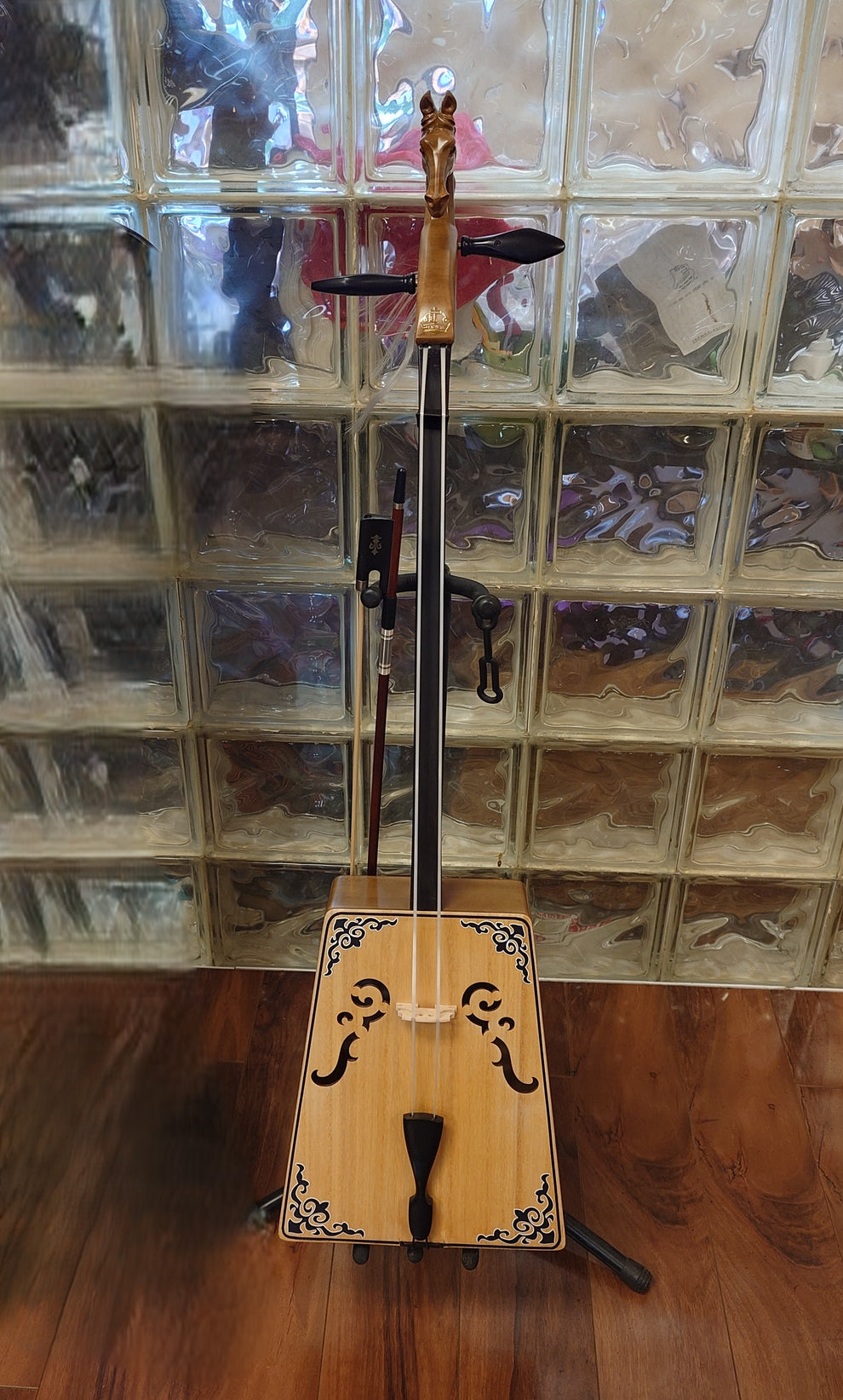 Morin Khuur – Professional Flat-Body Mongolian Horsehead Fiddle 马头琴 ...