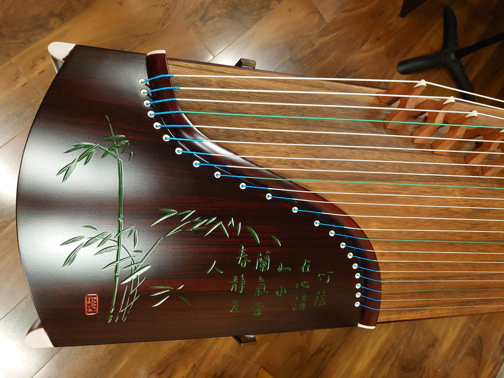 53" Sound of China Rosewood Guzheng "Bamboo & Orchid" – Sound of Asia ...