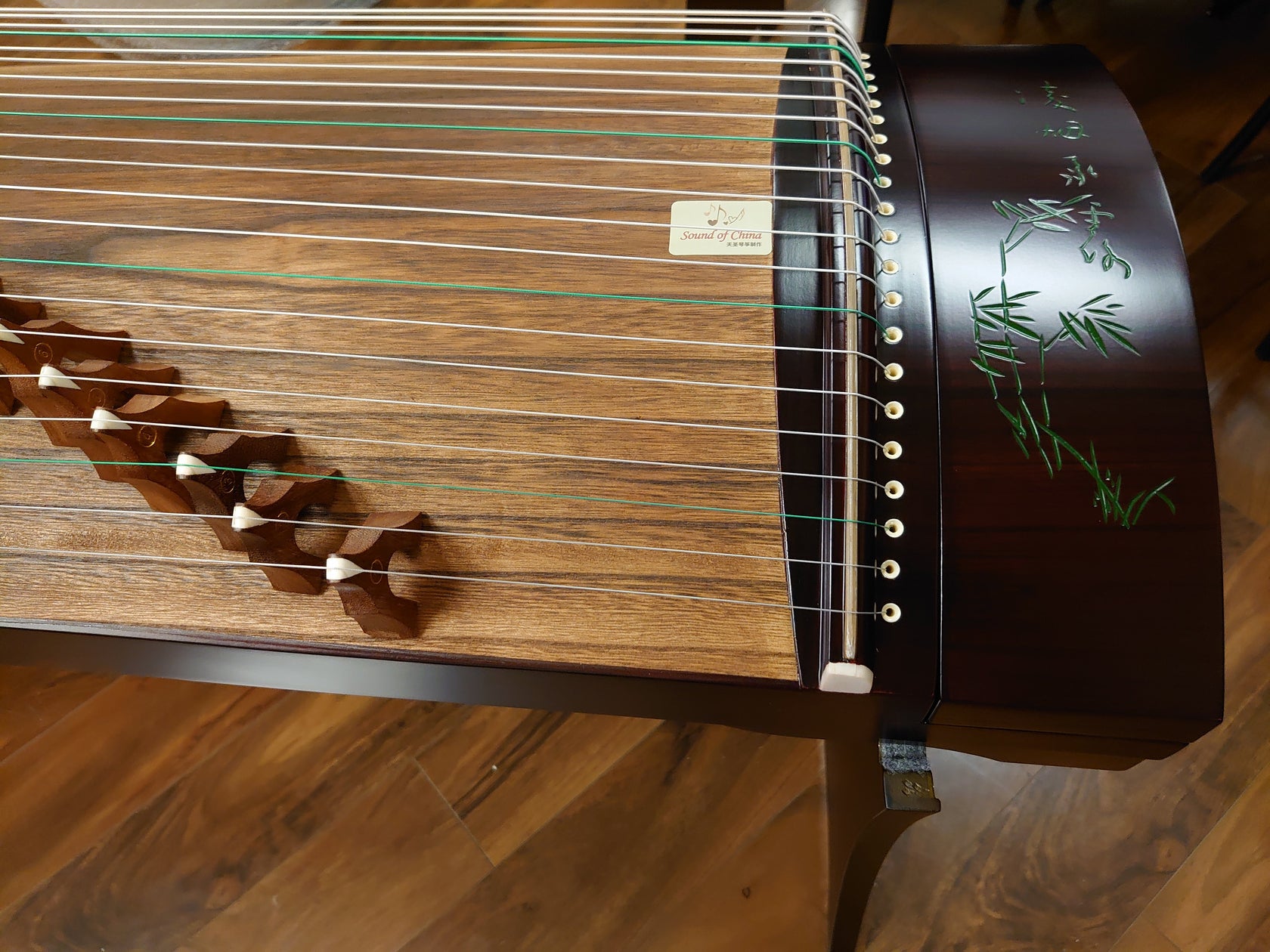 53" Sound of China Rosewood Guzheng "Bamboo & Orchid" – Sound of Asia ...