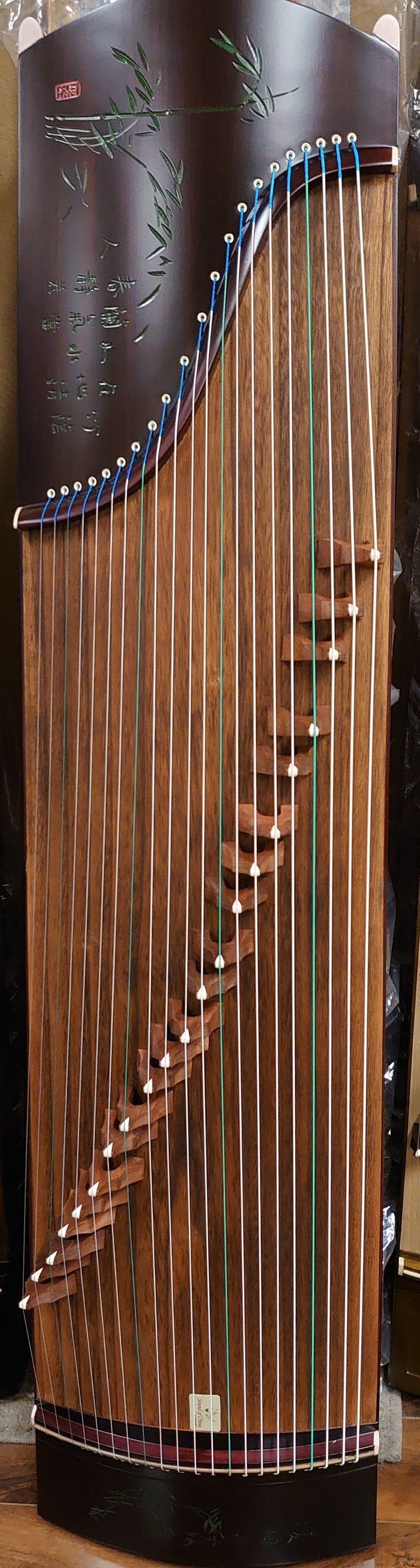 53" Sound of China Rosewood Guzheng "Bamboo & Orchid" – Sound of Asia ...