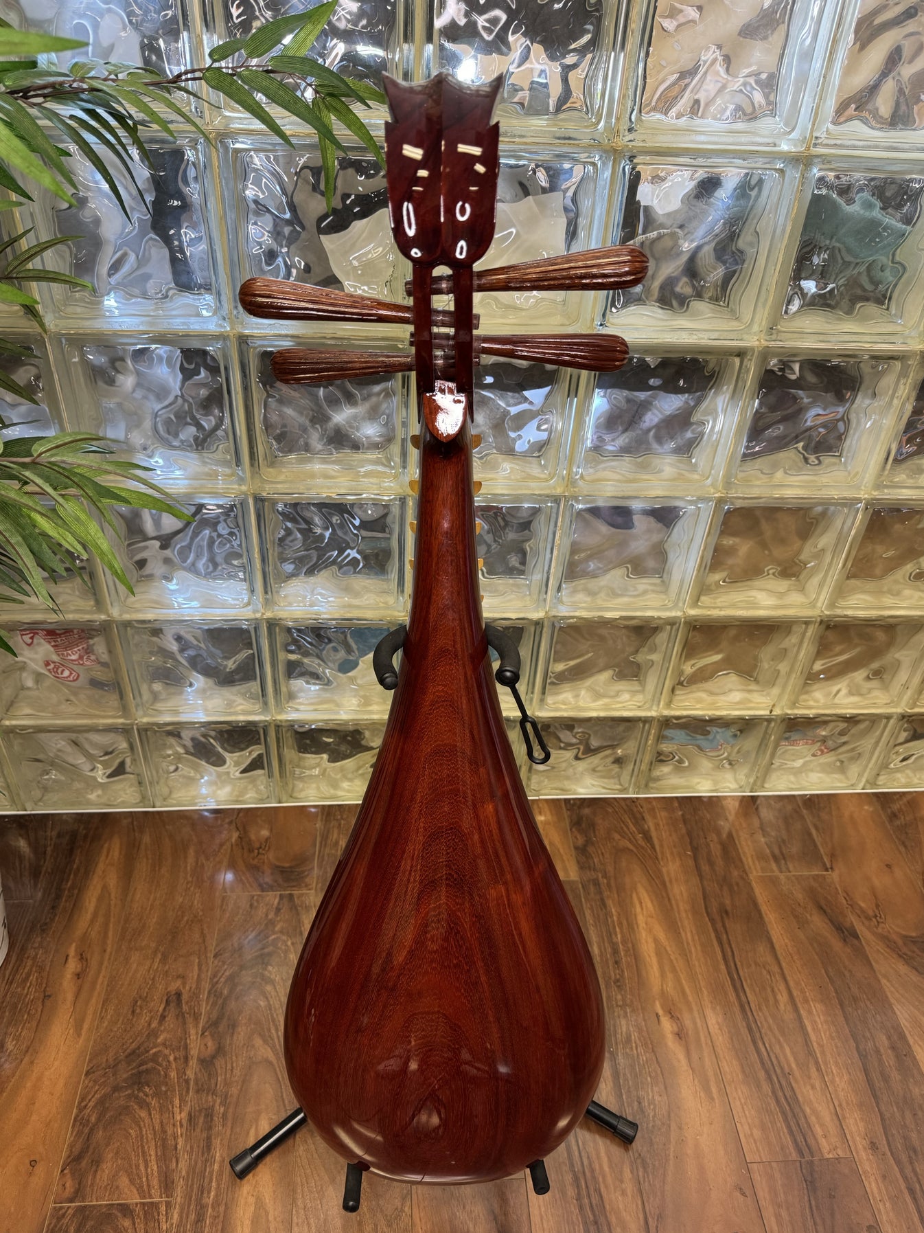 Dan Ty Ba with Inlay Vietanmese Lute Musical Instrument with Mother of ...