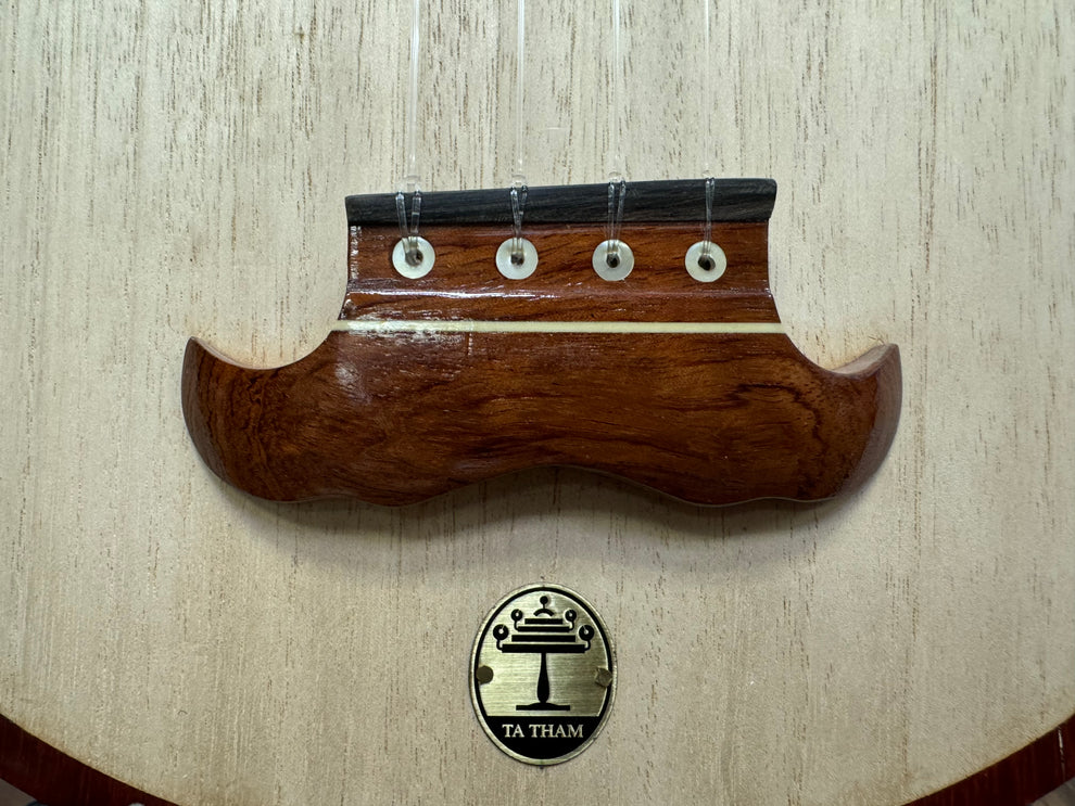 Dan Ty Ba with Inlay Vietanmese Lute Musical Instrument with Mother of ...